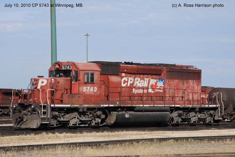 SD40-2 5743